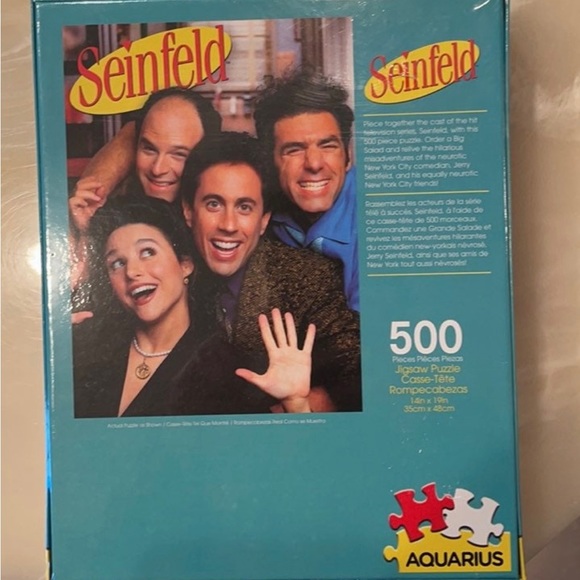 Games | Seinfeld 50 Piece Jigsaw Puzzle Brand New | Poshmark